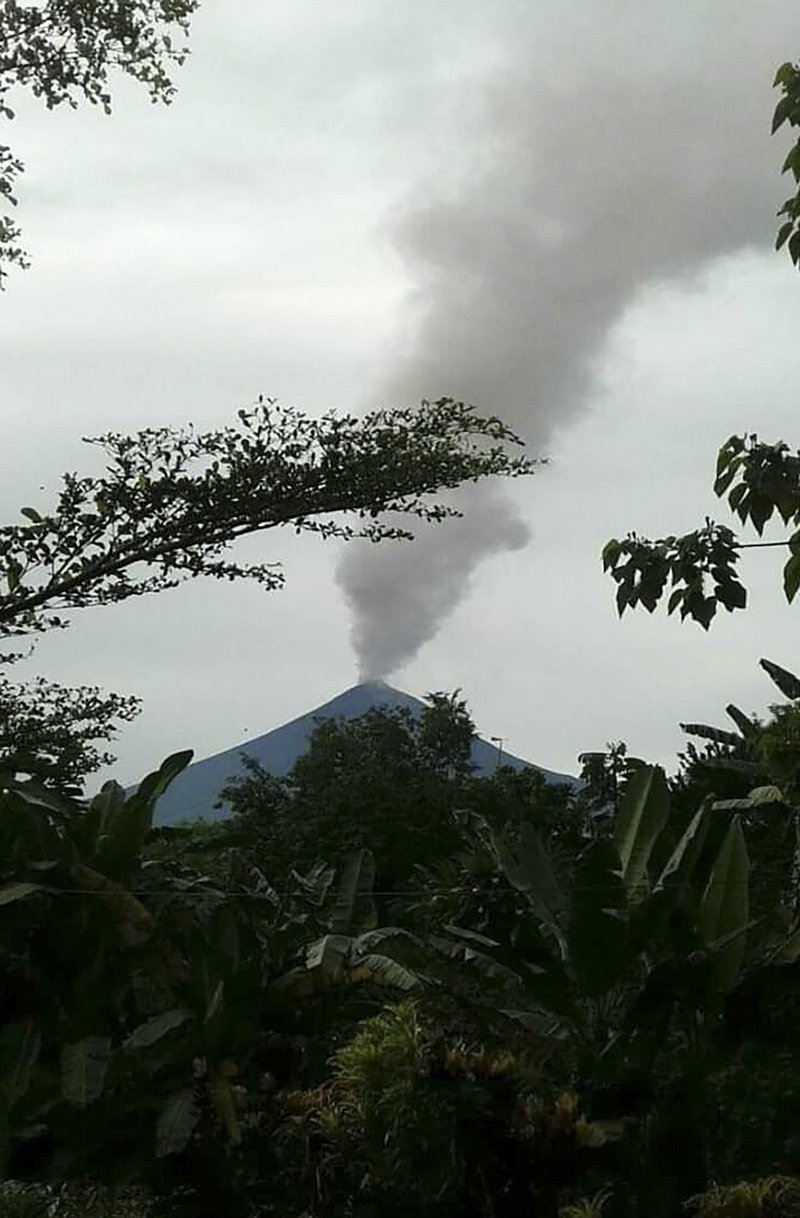 Papua New Guinea volcano spews ash, triggering eruption alert