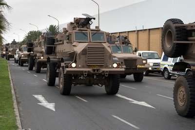 Charred body of soldier found in Cape Town