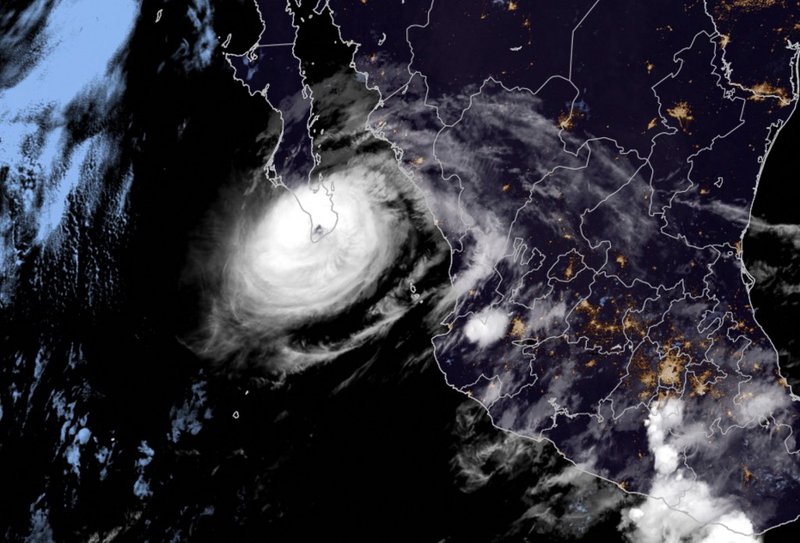 Hurricane Olaf makes landfall near Mexico's Los Cabos