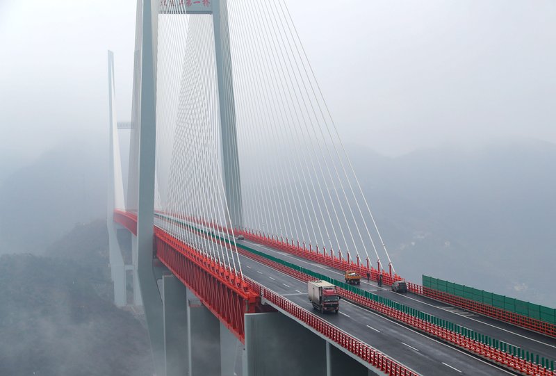 World's highest bridge opens in China