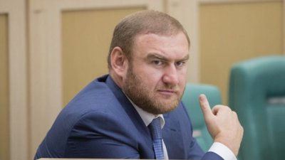 Russian MP arrested on senate floor for double murder