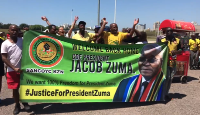 Zuma prayer event in Durban off to slow start