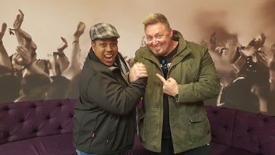 Alvin Bruinders and Gerhard Steyn brave the Ghost Pepper challenge