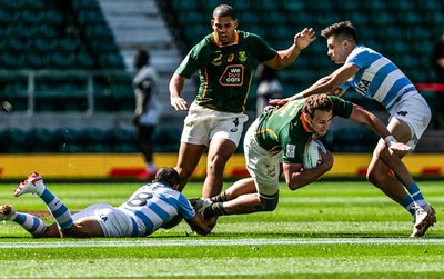Blitzboks into HSBC London Sevens quarter-finals