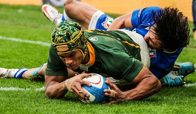 'Once is not enough' says Springbok captain after win in Italy