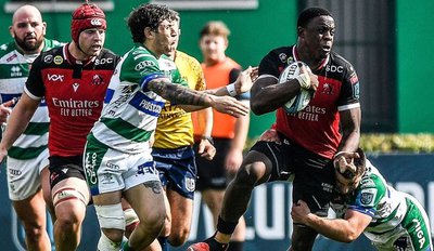 Lions keep playoff hopes alive with Treviso win