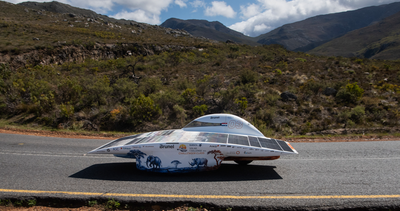 Belgian team wins S.Africa's 'most extreme' solar car race
