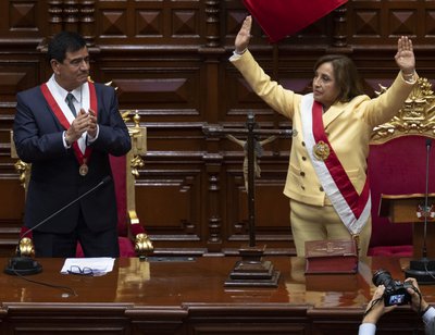 Peru's new leader swears in cabinet as unrest intensifies