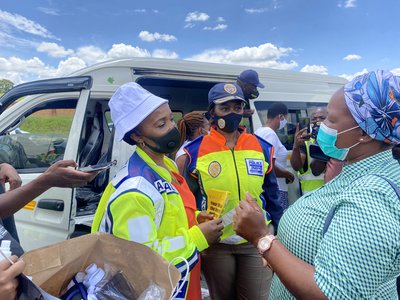 Massive roadblock on N1 roadblock as JMPD launches safety campaign