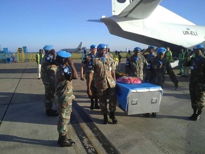 Remains of fallen SA soldier to be handed to family