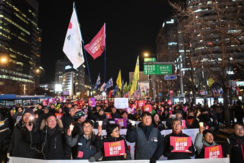 South Korea's day of rage as Yoon's martial law founders