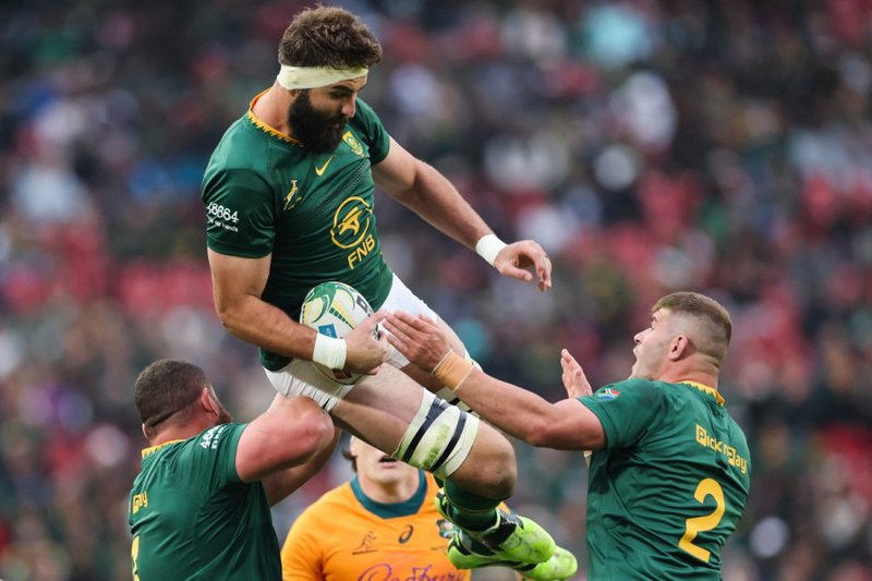 De Jager to miss rest of Bok tour after copping four-match ban