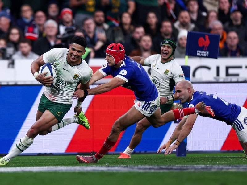 Fourteen-man South Africa fight back to beat France
