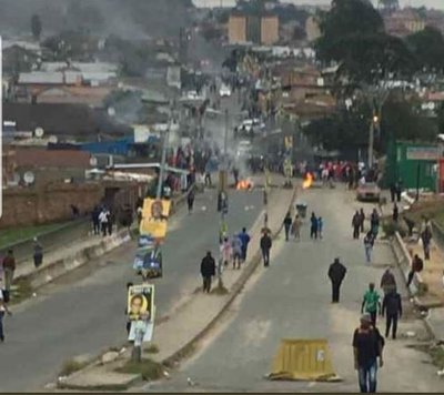 Alexandra eviction protest turns violent as Gautrain station targeted