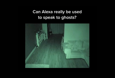 WATCH: Real or fake? Ghost uses Alexa to communicate in freaky video!