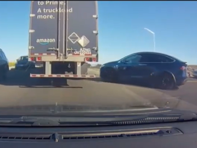 Cutting in during traffic has its repercussions