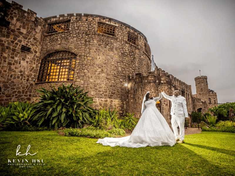 Durban couple celebrate their R1m fairytale wedding