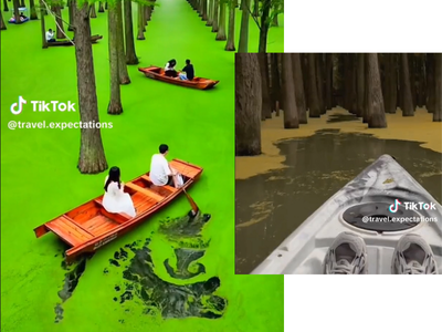 Social media vs reality: Posts of iconic places in the world