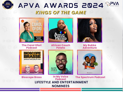 'The Carol Ofori Podcast' nominated for APVA Awards 2024