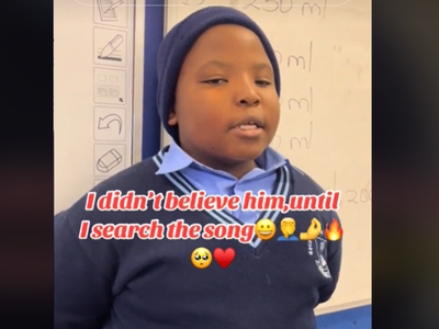 School boy knows lyrics to Indian-Amapiano remix