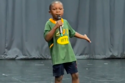 Adorable boy leaves SA in awe with 'I Feel Good' performance