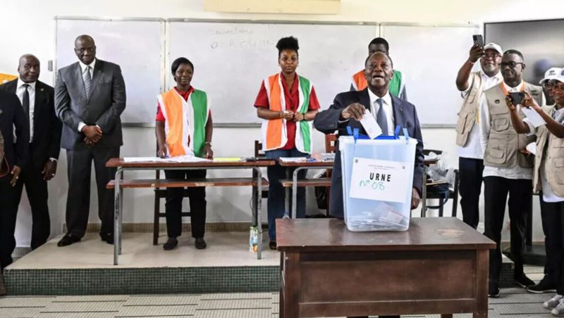 Ouattara sworn in for fourth term as Ivory Coast president