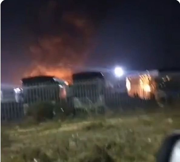 Rioters target Algoa bus depot