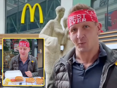 American food reviewer tries McDonald's in South Africa