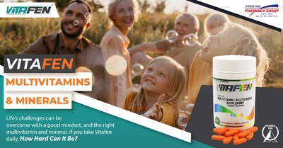 Dealing with a challenge? If you take VITAFEN, daily, How Hard Can It Be?