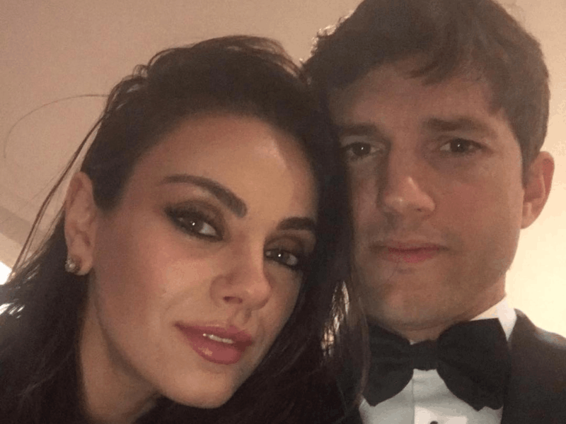 Ashton Kutcher sets the record straight about his showering habits