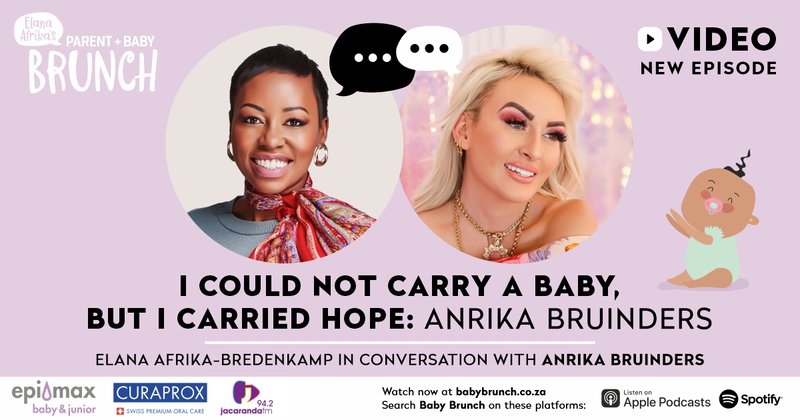 I could not carry a baby, but I carried hope: Anrika Bruinders