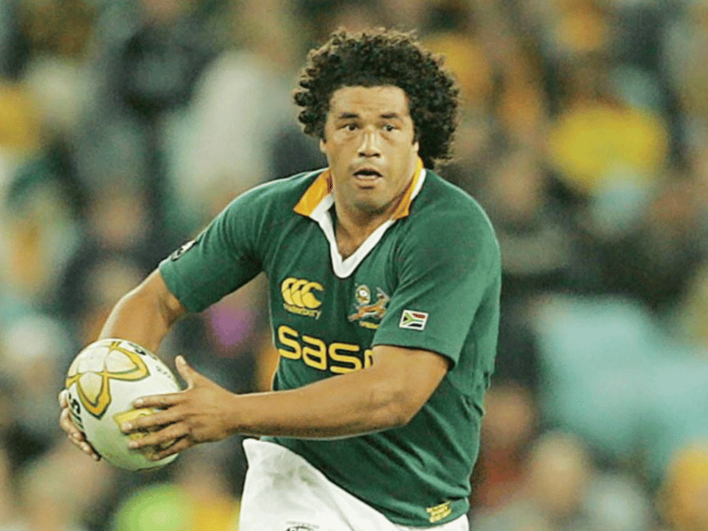 Former Springbok fullback dies at 46