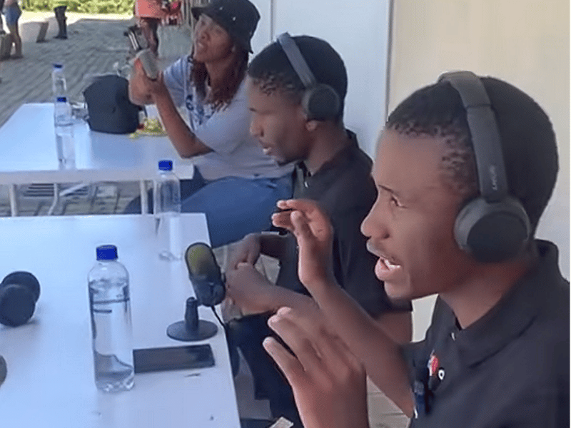 WATCH: South Africa's first blind football commentators
