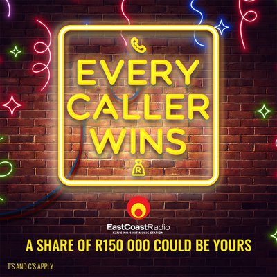 WIN your share of R150,000 during East Coast Radio's biggest birthday bash!