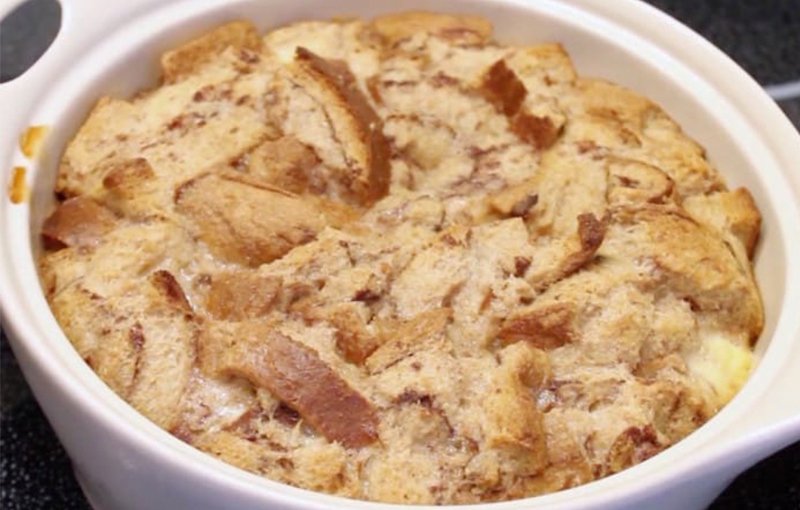 Five-Ingredient Bread Pudding to die for!