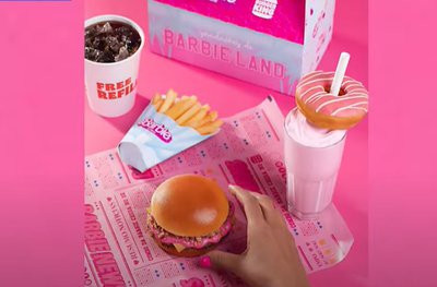 Burger King introduces 'Barbie'-inspired pink burger