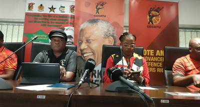 Cosatu throws weight behind ANC ahead of polls