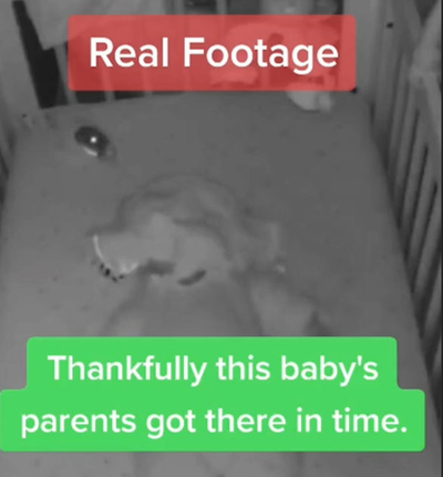 WATCH: A terrifying PSA for parents with infants