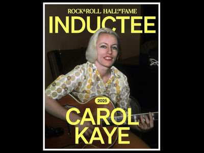 Carol Kaye snubs Rock & Roll Hall of Fame induction