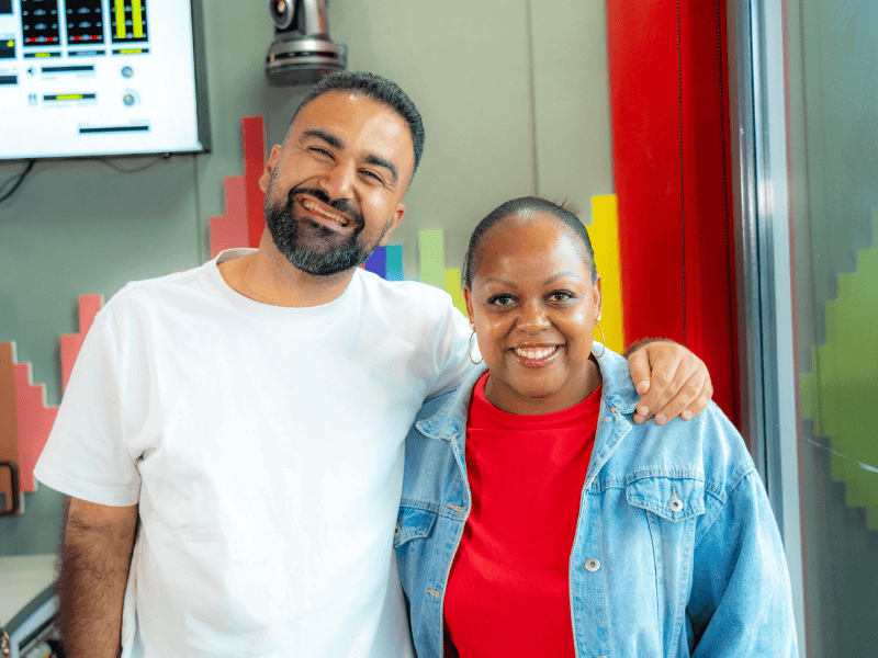 Carol Ofori multi-award-winning comedy talent, Vafa Naraghi