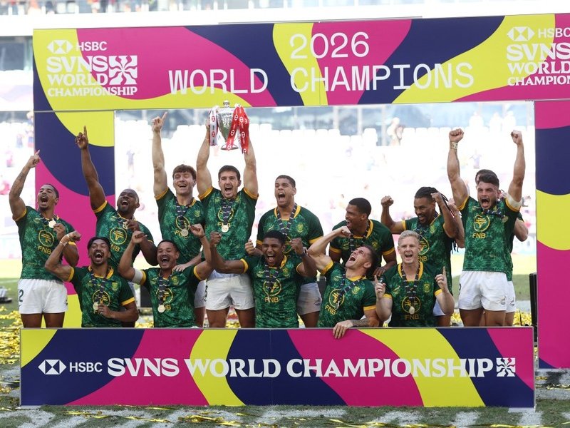 Snyman lauds Blitzboks’ hard work, culture as team celebrates unique double