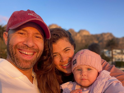 'True-life superhero' - Clint Brink pens sweet message to wife Steffi