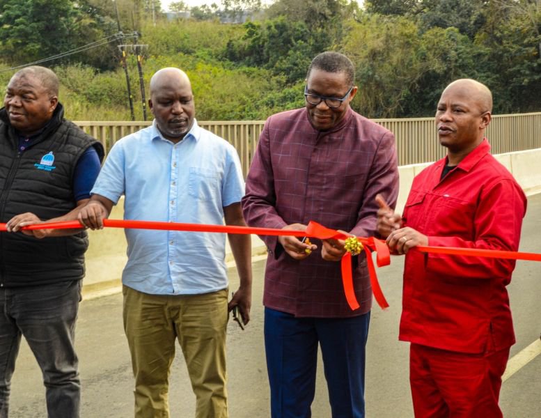 Mayor Xaba reopens flood-damaged Coedmore Bridge