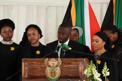 'We were loved so deeply, by such a rare man' – Mabuza's children