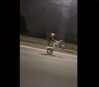 WATCH: Motorbike daredevil goes viral for his stunts on N12