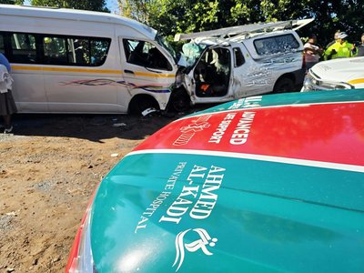 Driver killed in crash on Inanda Road