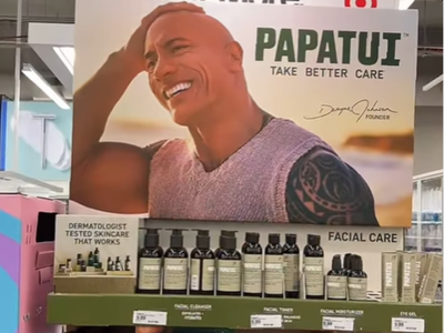 Couple confused by Dwayne Johnson's skincare products