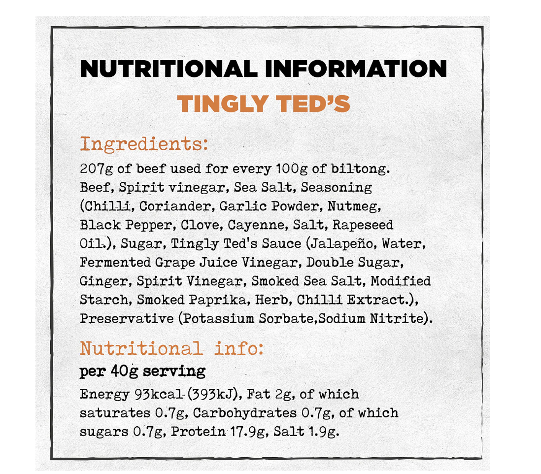 Ed Sheeran has his own brand of biltong