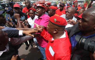 EFF gathers for Joburg protest