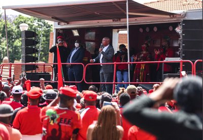 Malema threatens civil arrests in Senekal
